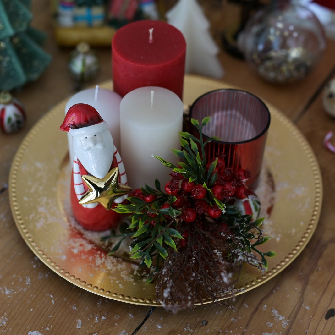 ΠΙΑΤΕΛΑ RED SANTA - Petras Candles